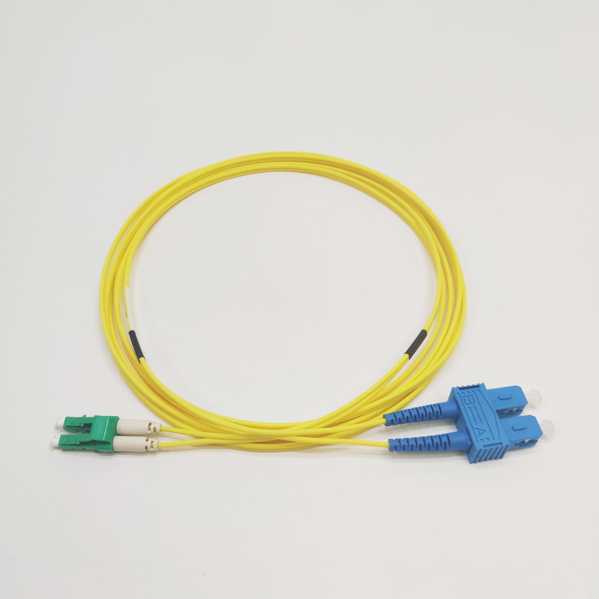 LC APC - SC UPC, Duplex, SM