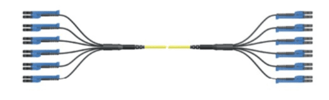 Trunk kabel LC - LC, 12 fiber